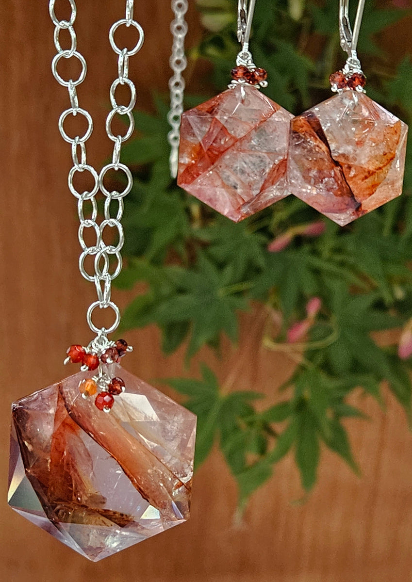 Red Healer, Red Onyx, Carnelian & Garnet Necklace NRD1723 ...